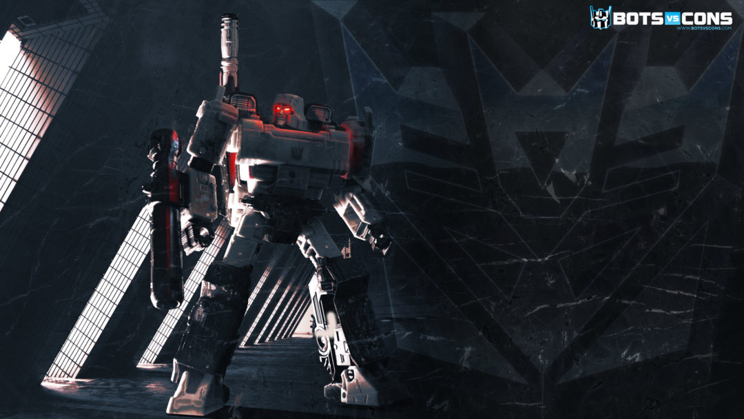 Megatron in Darkness – Transformers G1 Wallpaper