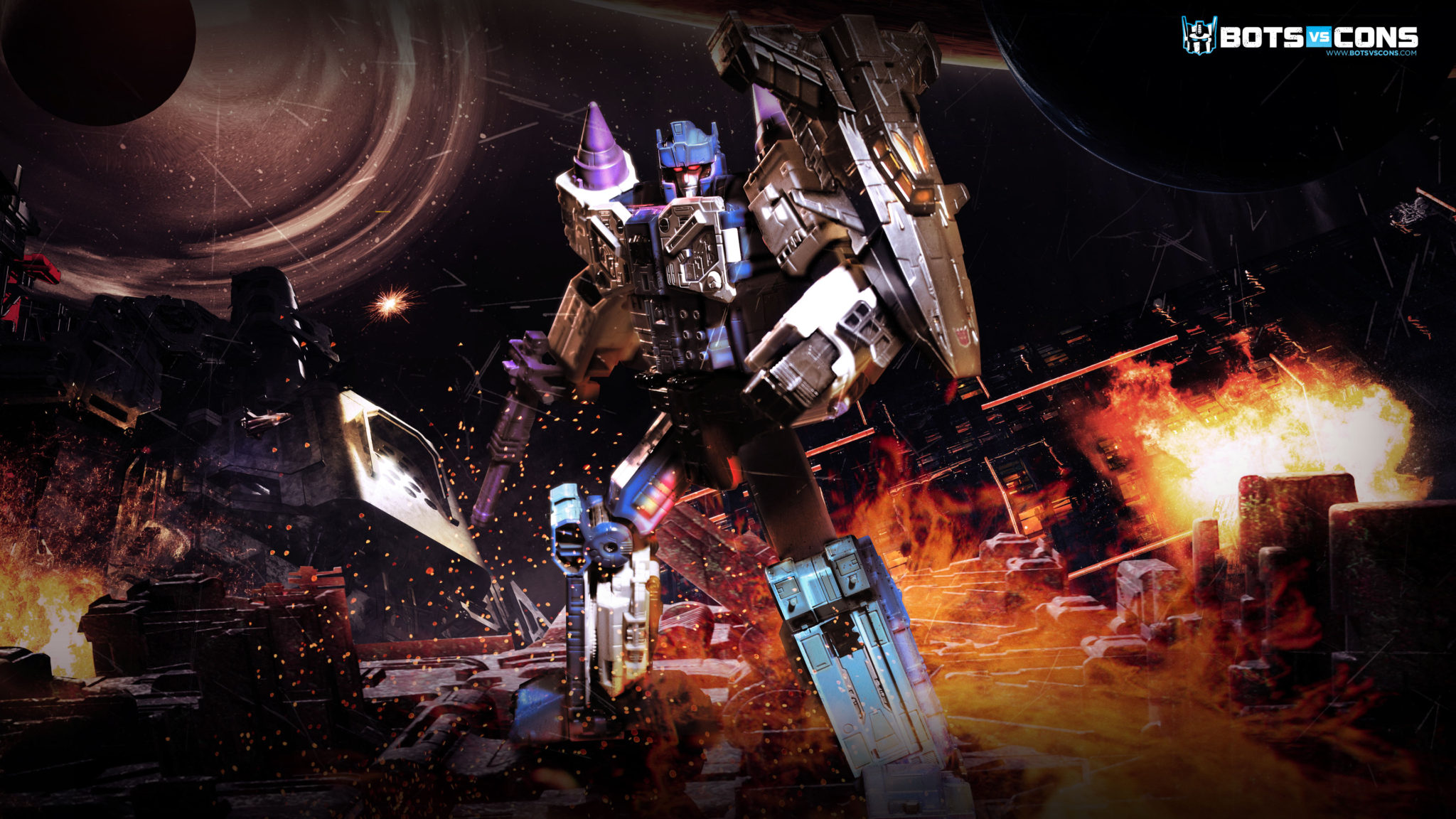 Revenge of Overlord (Transformers Wallpaper)